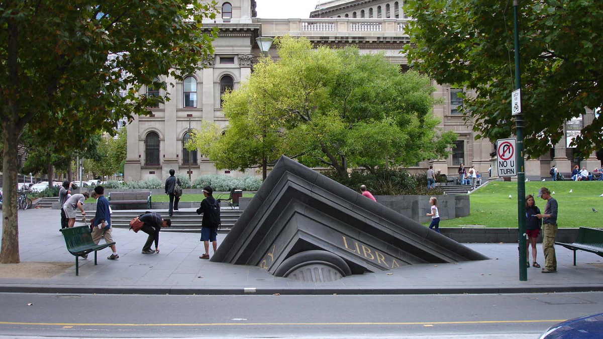 Architectural Fragment; A symbol of the passage of time
