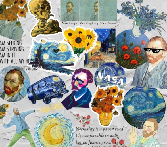 van gogh stickers - syrcast